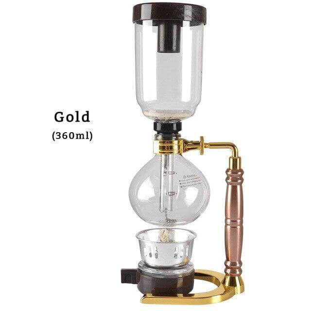 Elegant Glass Siphon Coffee Maker · Mavigadget