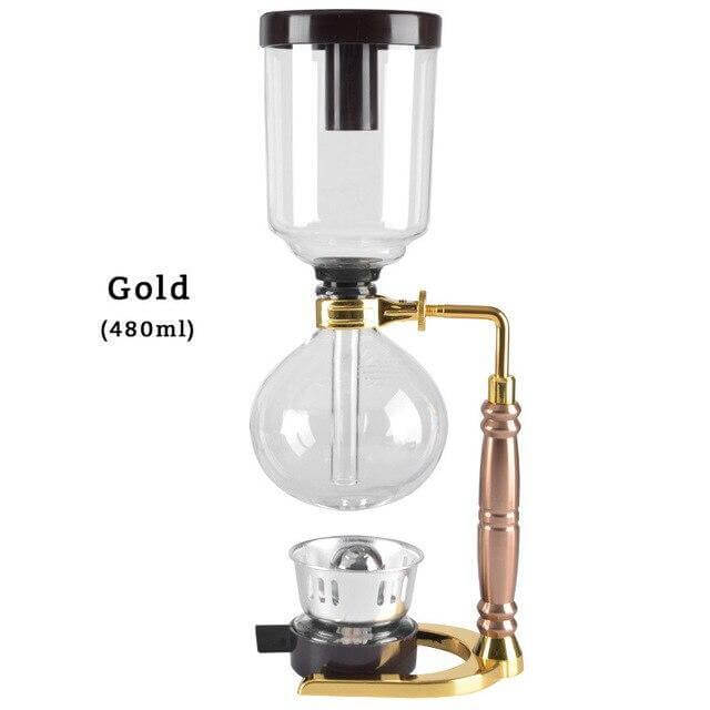 Elegant Glass Siphon Coffee Maker · Mavigadget