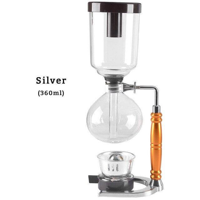 Elegant Glass Siphon Coffee Maker · Mavigadget