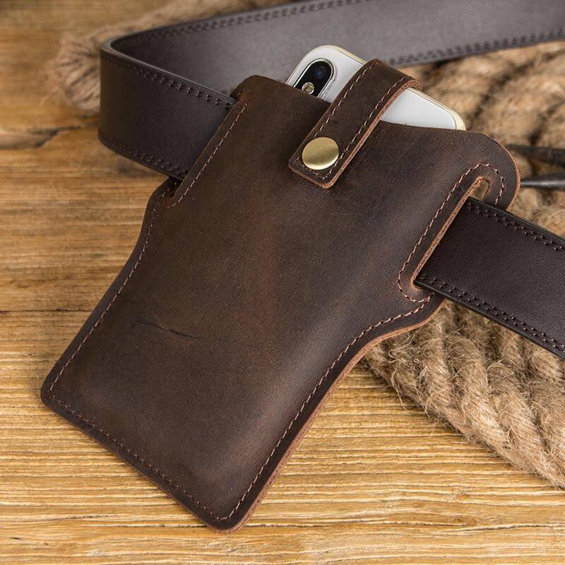 Leather iPhone Belt Case · Mavigadget