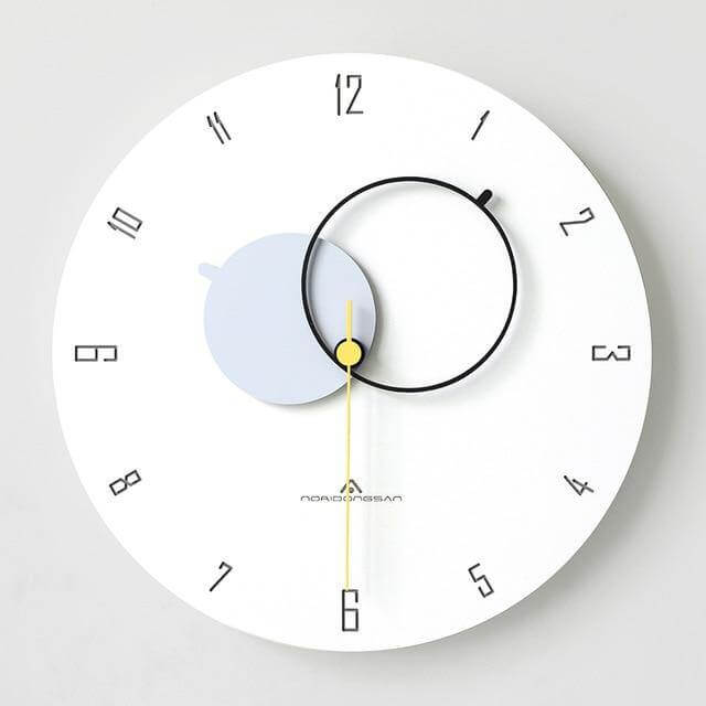 Luxury Simplify Modern Circle Wall Clock · Mavigadget