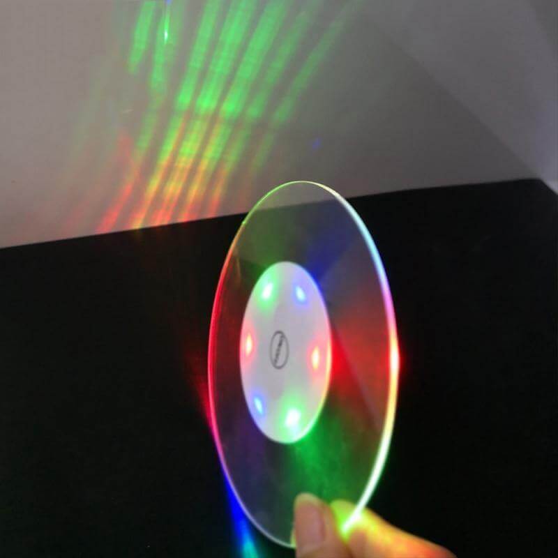 Acrylic Ultra-Thin LED Coaster · Mavigadget
