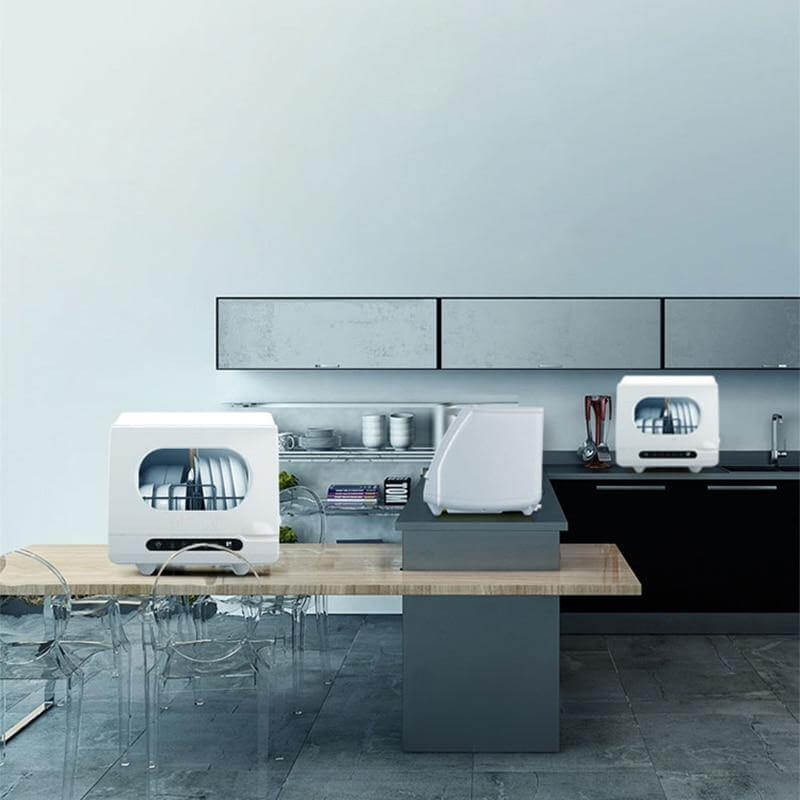 Intelligent Automatic Mini Air-Drying Dishwasher · Mavigadget