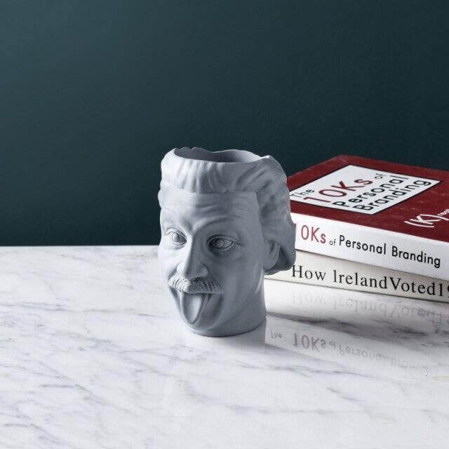 Creative Portrait Vase Flower Pot Pen Holder · Mavigadget