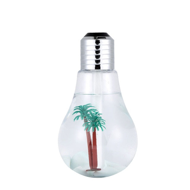Colorful Light Bulb Air Humidifier · Mavigadget