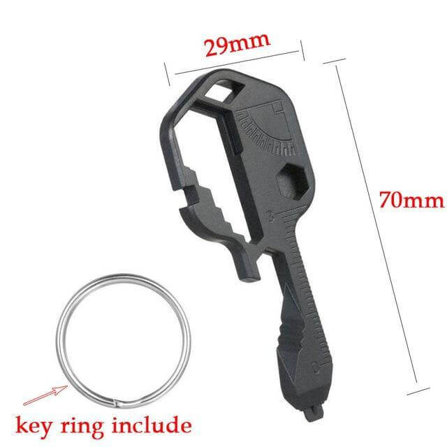 24 in 1 EDC Key Shaped Pocket Tool · Mavigadget