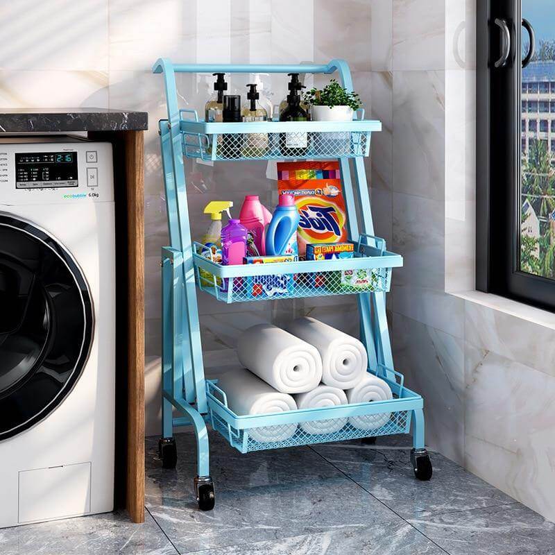 Parallel Folding Multifunction Kitchen Storage Rack · Mavigadget