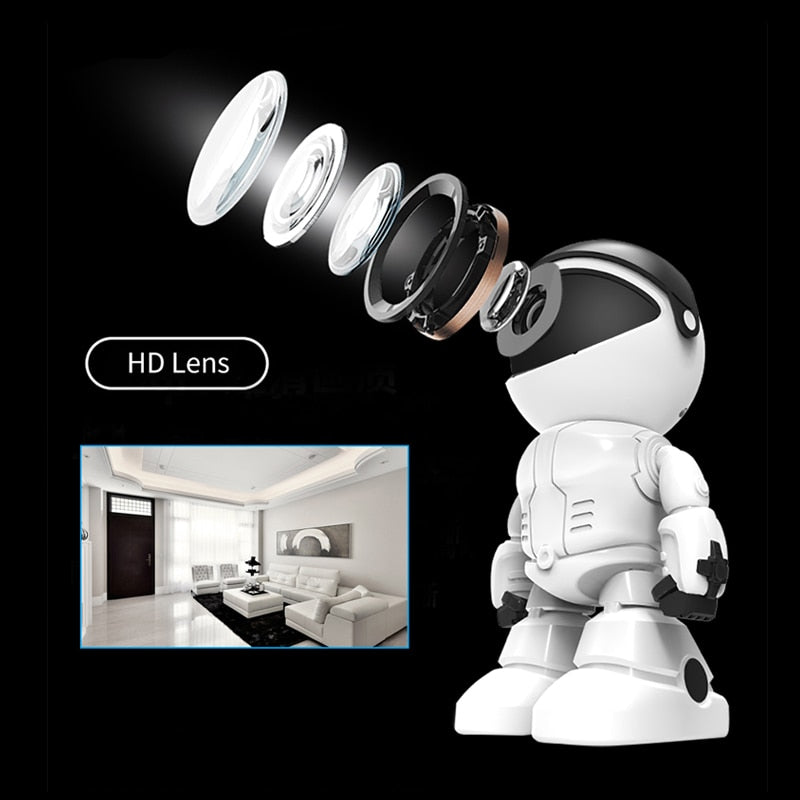 Panoramic Rotatable Robot Security Camera · Mavigadget