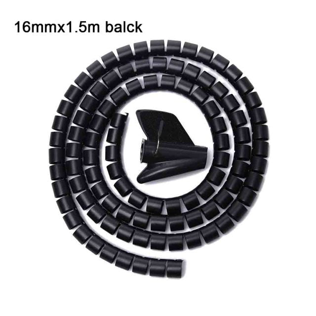 2pcs Flexible Spiral Cable Storage Organizer · Mavigadget