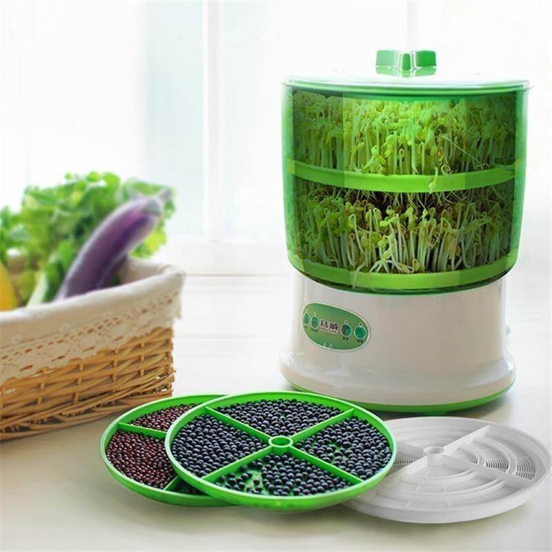 Easy Multi-Layer Automatic Seedling Bean Sprouts Machine · Mavigadget
