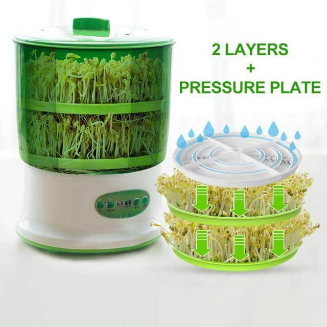 Easy Multi-Layer Automatic Seedling Bean Sprouts Machine · Mavigadget