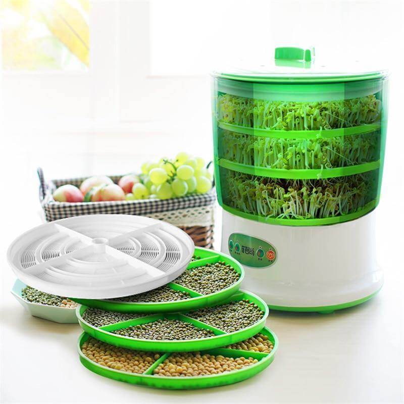Easy Multi-Layer Automatic Seedling Bean Sprouts Machine · Mavigadget