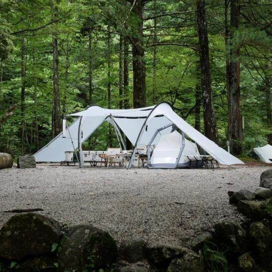 Creative Oversize Elegant Camping Tunnel Tent · Mavigadget