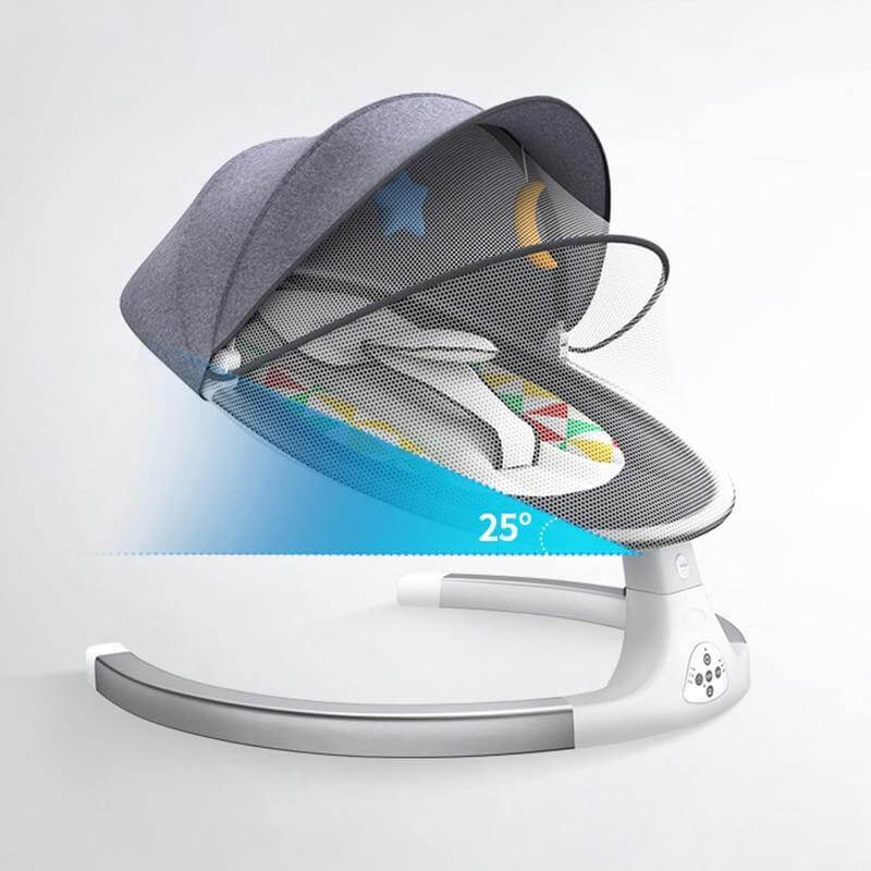 Remote Controlled Bluetooth Smart Baby Rocking Bouncer · Mavigadget