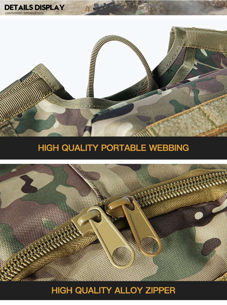 Tactical Lightweight Military Style Camping Backpack · Mavigadget