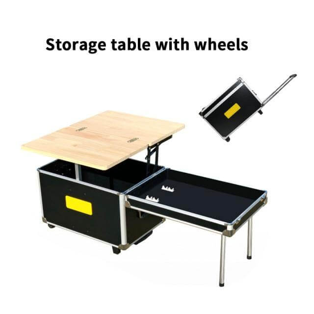 Portable Foldable Outdoor Camping Cooking Kitchen Table · Mavigadget