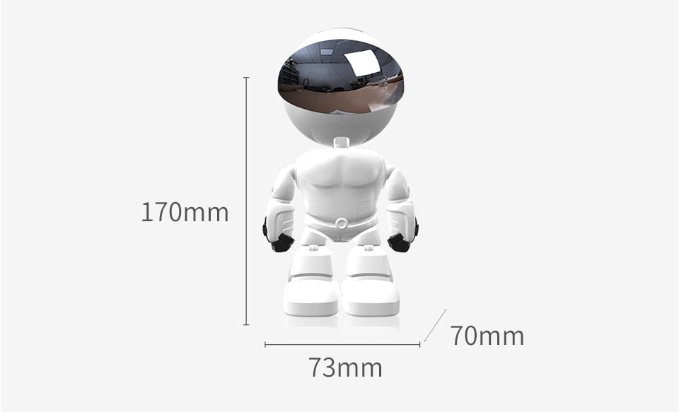 Panoramic Rotatable Robot Security Camera · Mavigadget