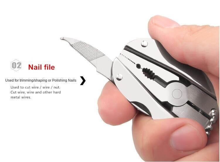 6in1 Foldable Travel Camping Keychain Tool Kit · Mavigadget
