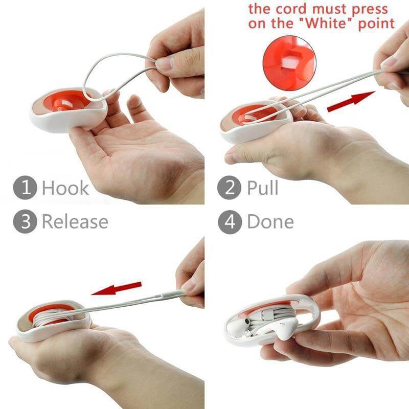 Portable Automatic Cable Winder · Mavigadget