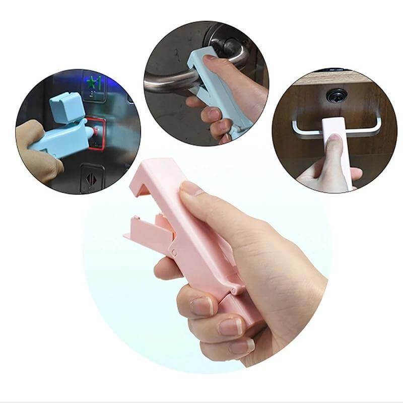 Portable No-Touch Button Pusher Tool · Mavigadget