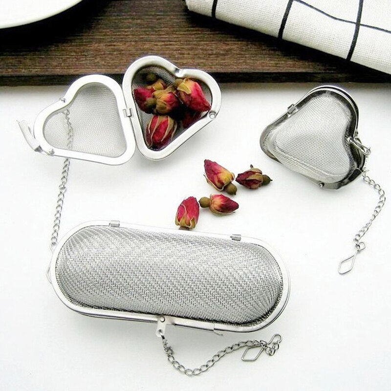 Stainless Steel Hanging Reusable Spice Filter · Mavigadget