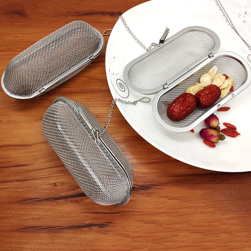 Stainless Steel Hanging Reusable Spice Filter · Mavigadget