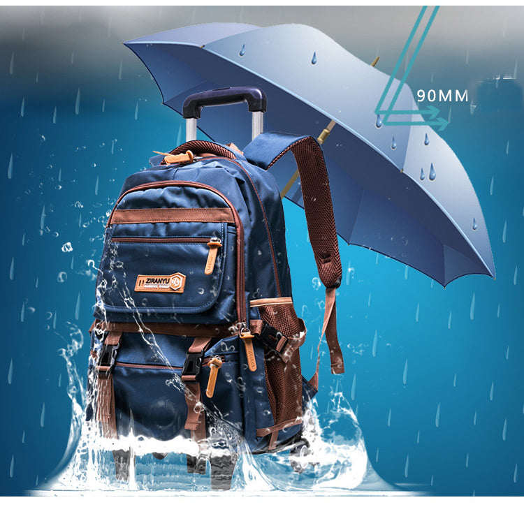 Creative Trolley Travel Waterproof Backpack · Mavigadget