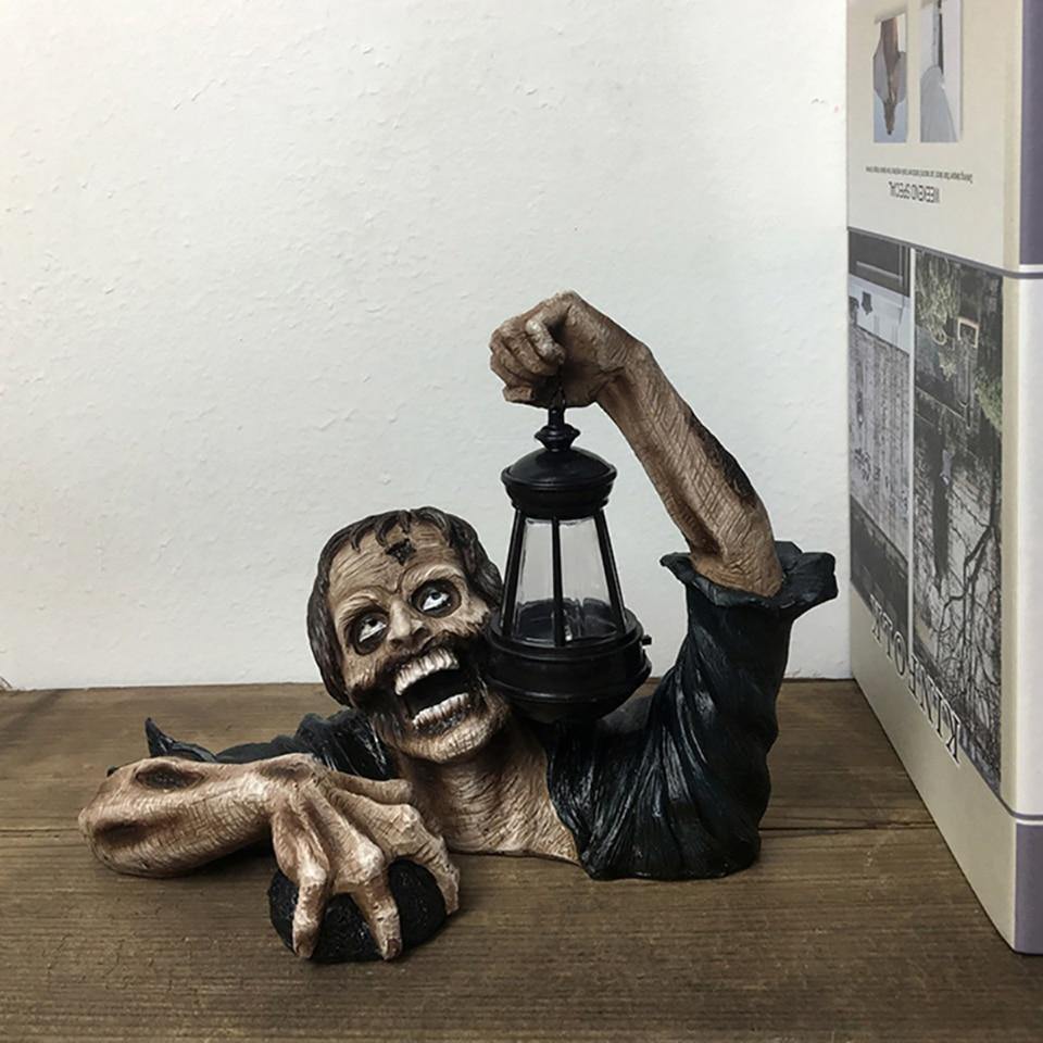 Zombie Statue Halloween Decoration · Mavigadget