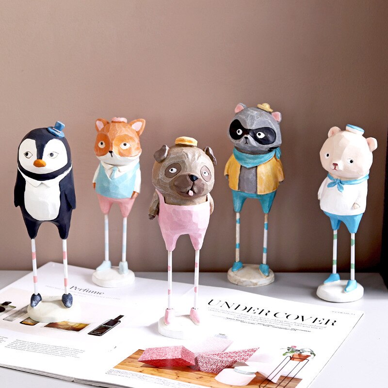 Creative Cute Animal Figurines · Mavigadget