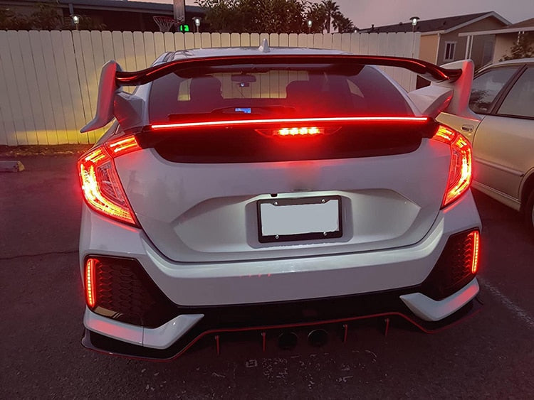 Universal Carbon Fiber LED Car Tail Light · Mavigadget