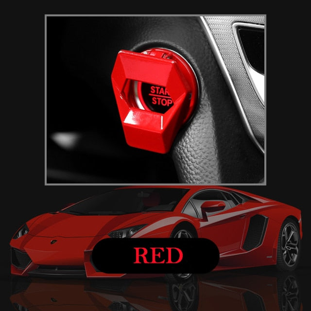 Universal Race Car Style Start Button Cover · Mavigadget
