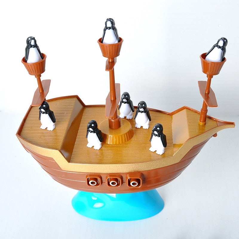 Penguin Boat Balance Family Game · Mavigadget