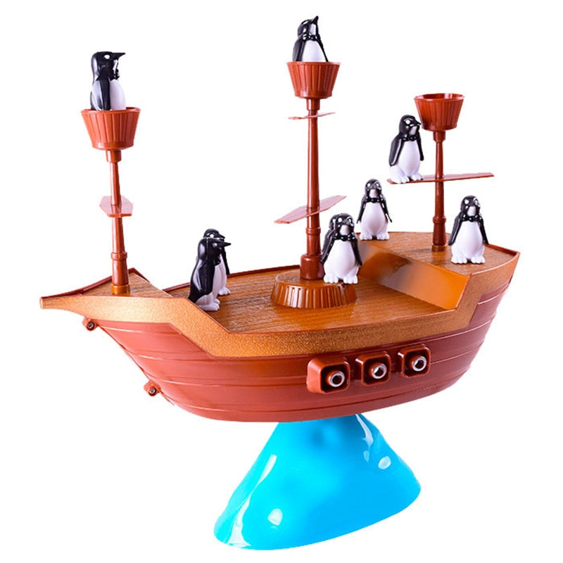 Penguin Boat Balance Family Game · Mavigadget