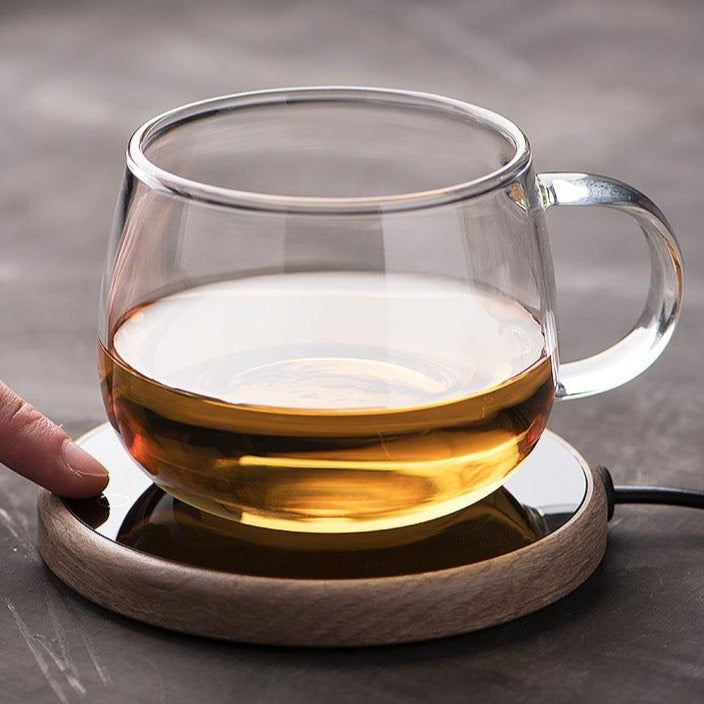 Smart Elegant Ceramic Mug Warmer Coaster · Mavigadget