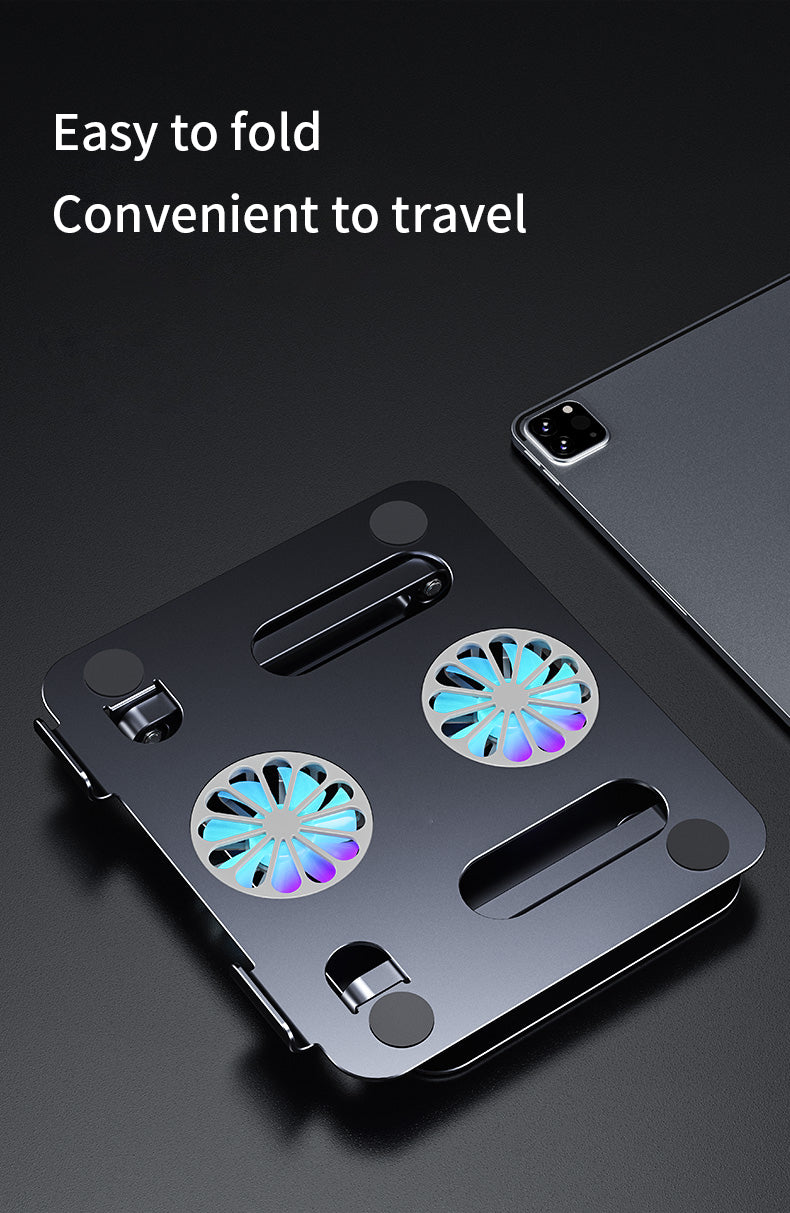 Foldable Cooling Fan Laptop Holder · Mavigadget