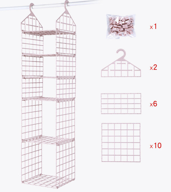 Foldable Wardrobe Multilayer Storage Rack– Mavigadget