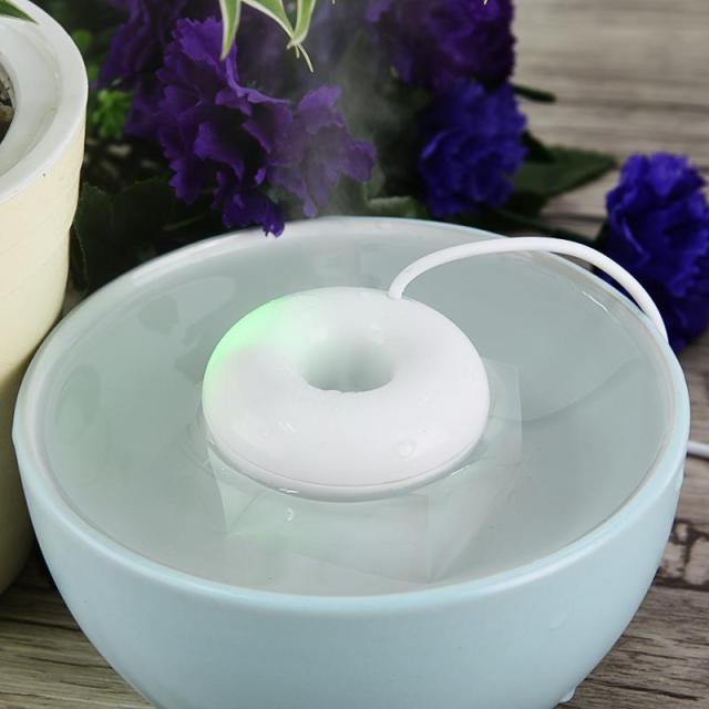 Mini Portable USB Donut Shaped Air Humidifier · Mavigadget