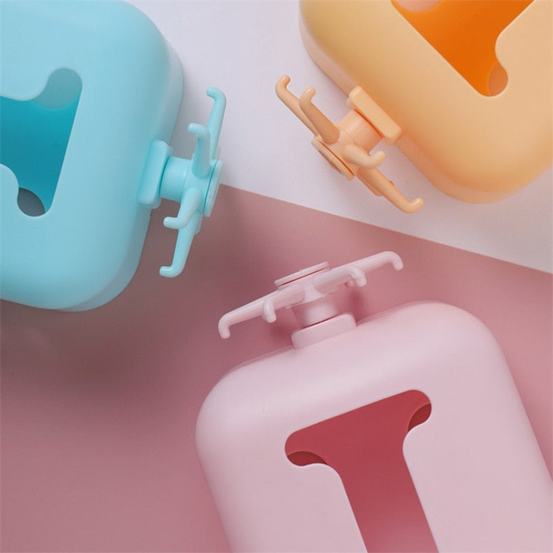Wall-Mounted Rotating Hook Tissue Storage Dispenser · Mavigadget
