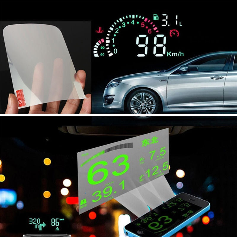 Car Head Up Display Navigation Reflective Film · Mavigadget