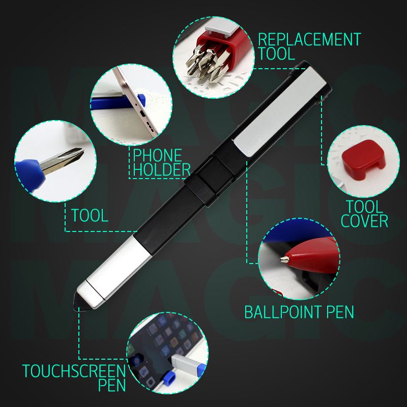 Multi-Tool Phone Holder Mini Screwdriver Pen · Mavigadget