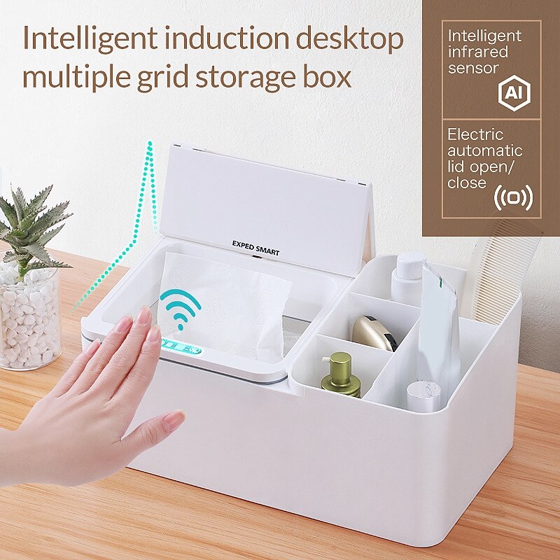 Smart Sensor Cosmetic Jewelry Storage Box · Mavigadget