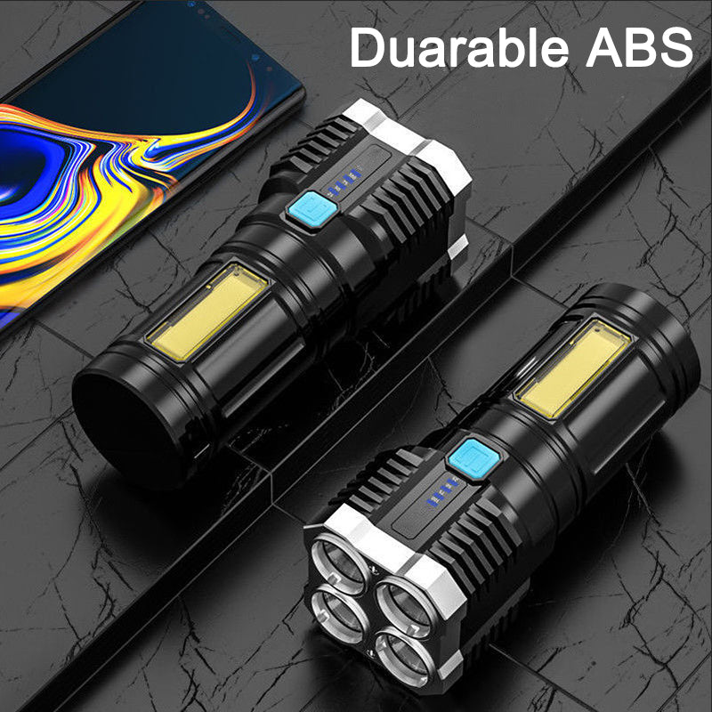 Ultra Bright Rechargeable LED Flashlight · Mavigadget