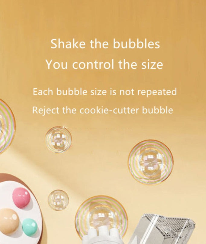 Automatic Dynamic Lighting Bubble Blower Toy · Mavigadget