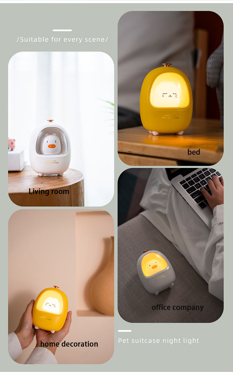 Portable Atmosphere Cute Pet Bedside Night Lamp · Mavigadget