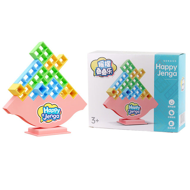 Block Stacking Puzzle Kids Balance Game · Mavigadget