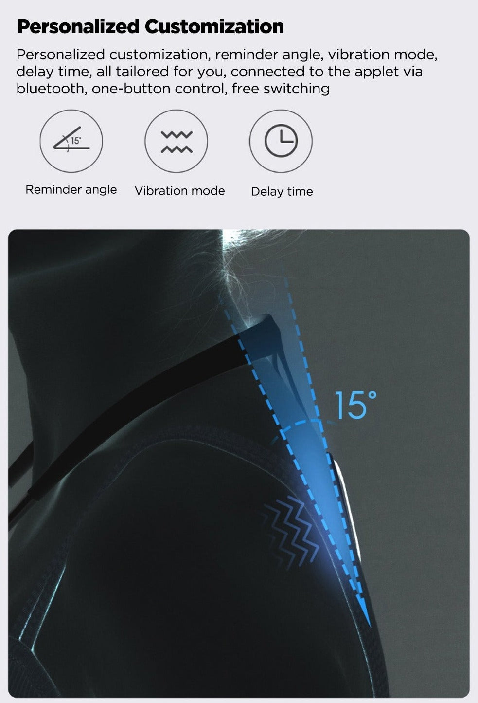 Smart Back Posture Correction Device · Mavigadget