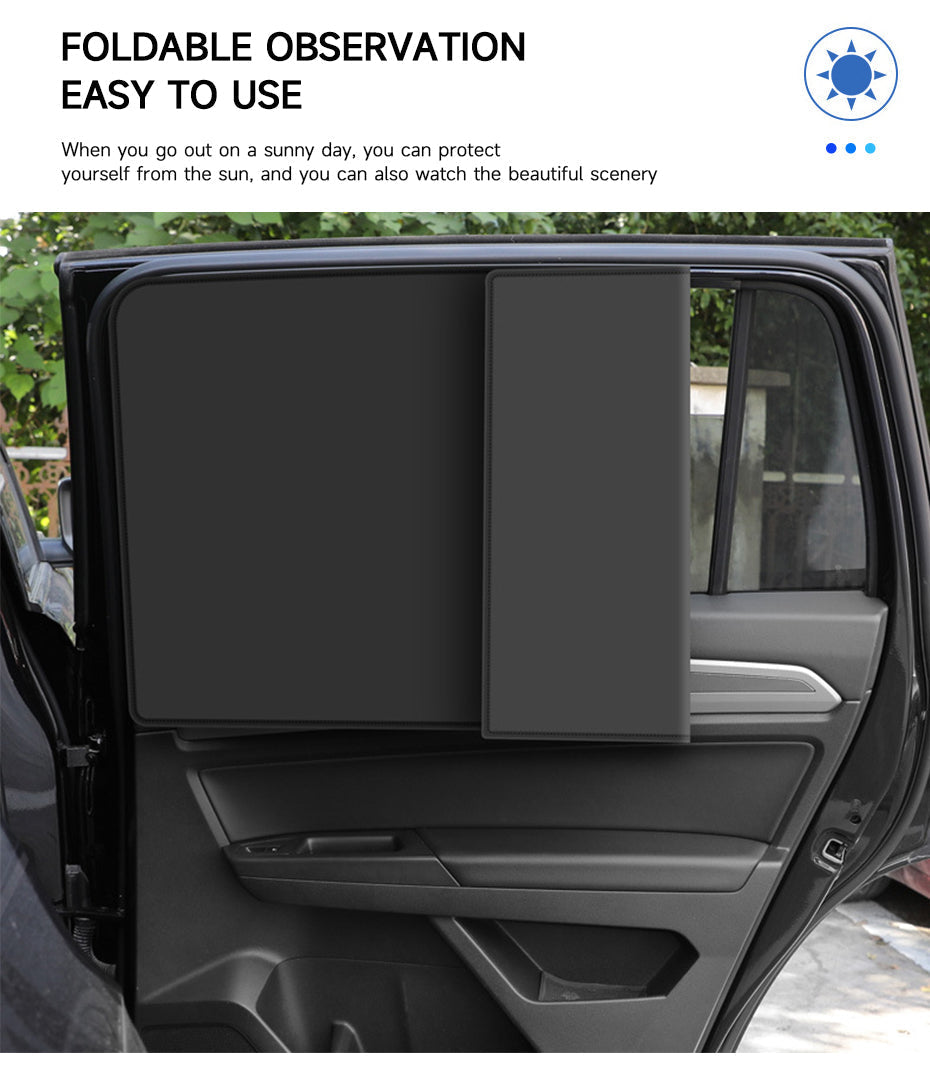 Universal Anti-UV Sunshade Car Window Curtains · Mavigadget