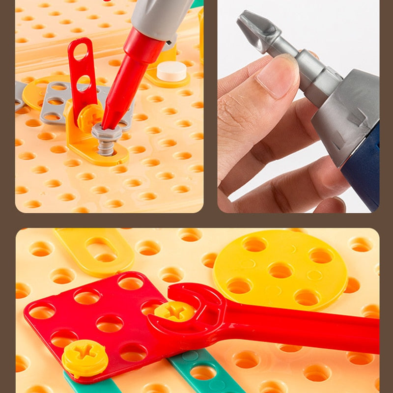 Kids Educational Electric Drill Screw Set Toy · Mavigadget