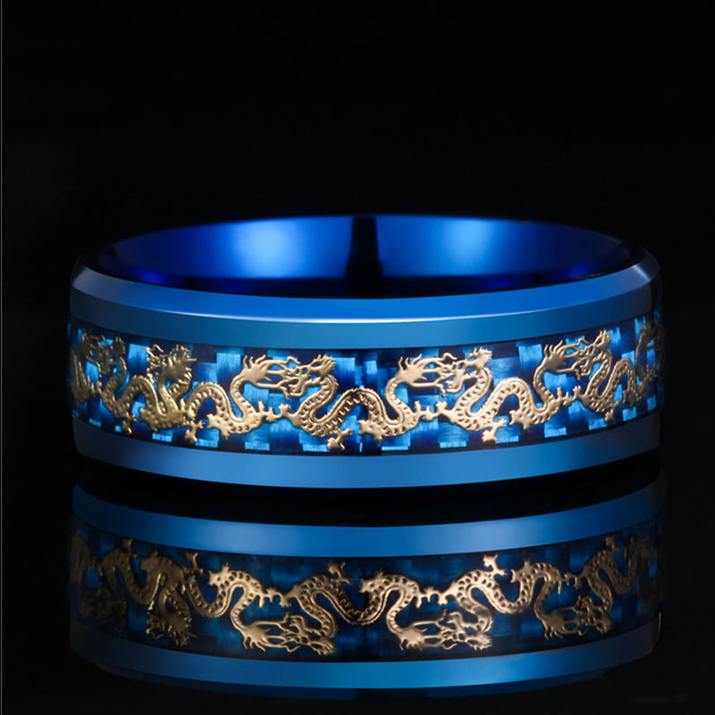 Vintage China Dragon Ring for Men · Mavigadget