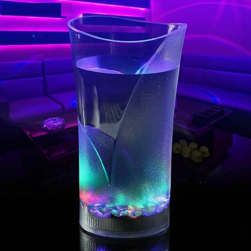 Valentine Day Flashing Colorful LED Light Up Cup Glass · Mavigadget